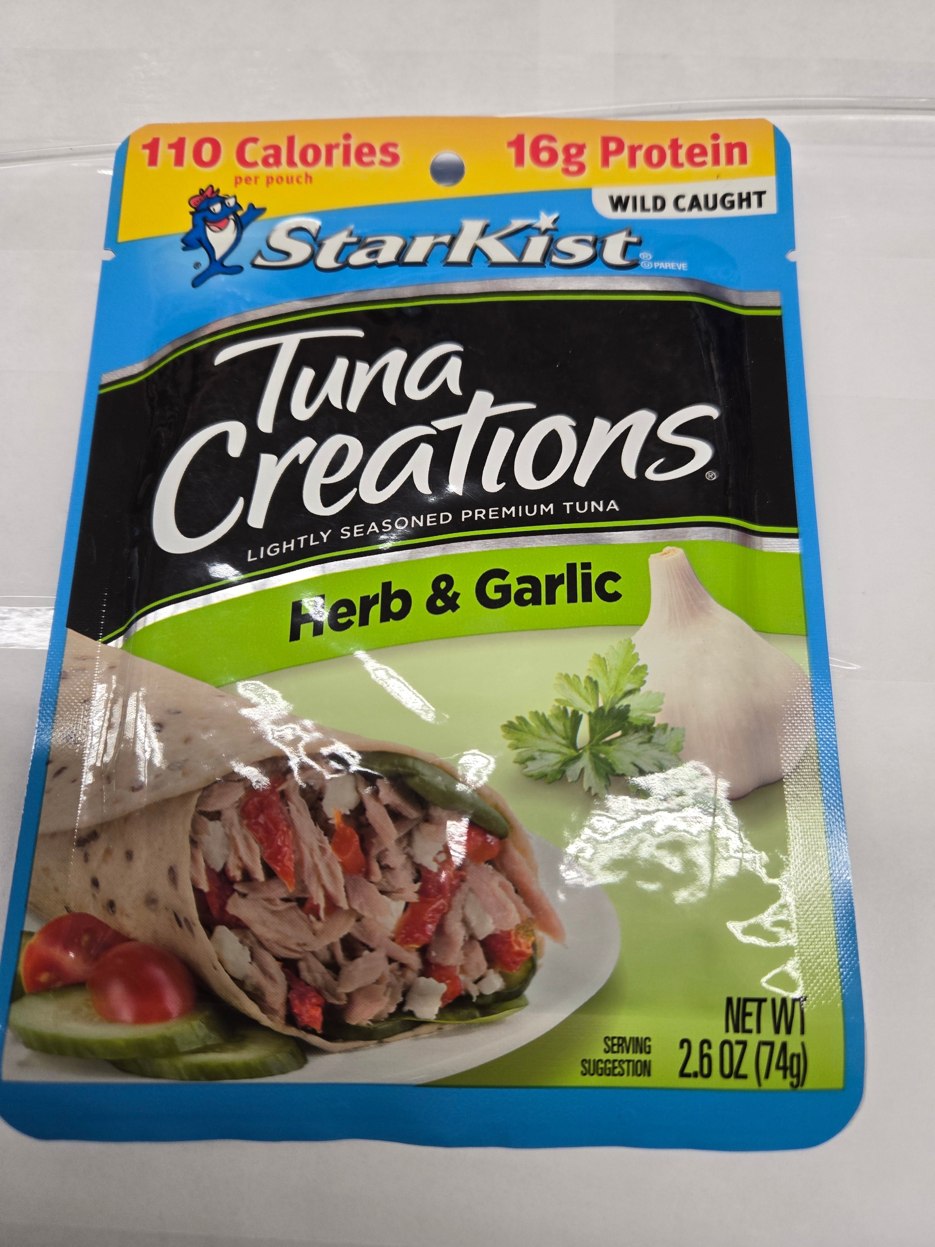 StarKist® StarKist Tuna Creations® Herb & Garlic – Peters Market Inmate ...