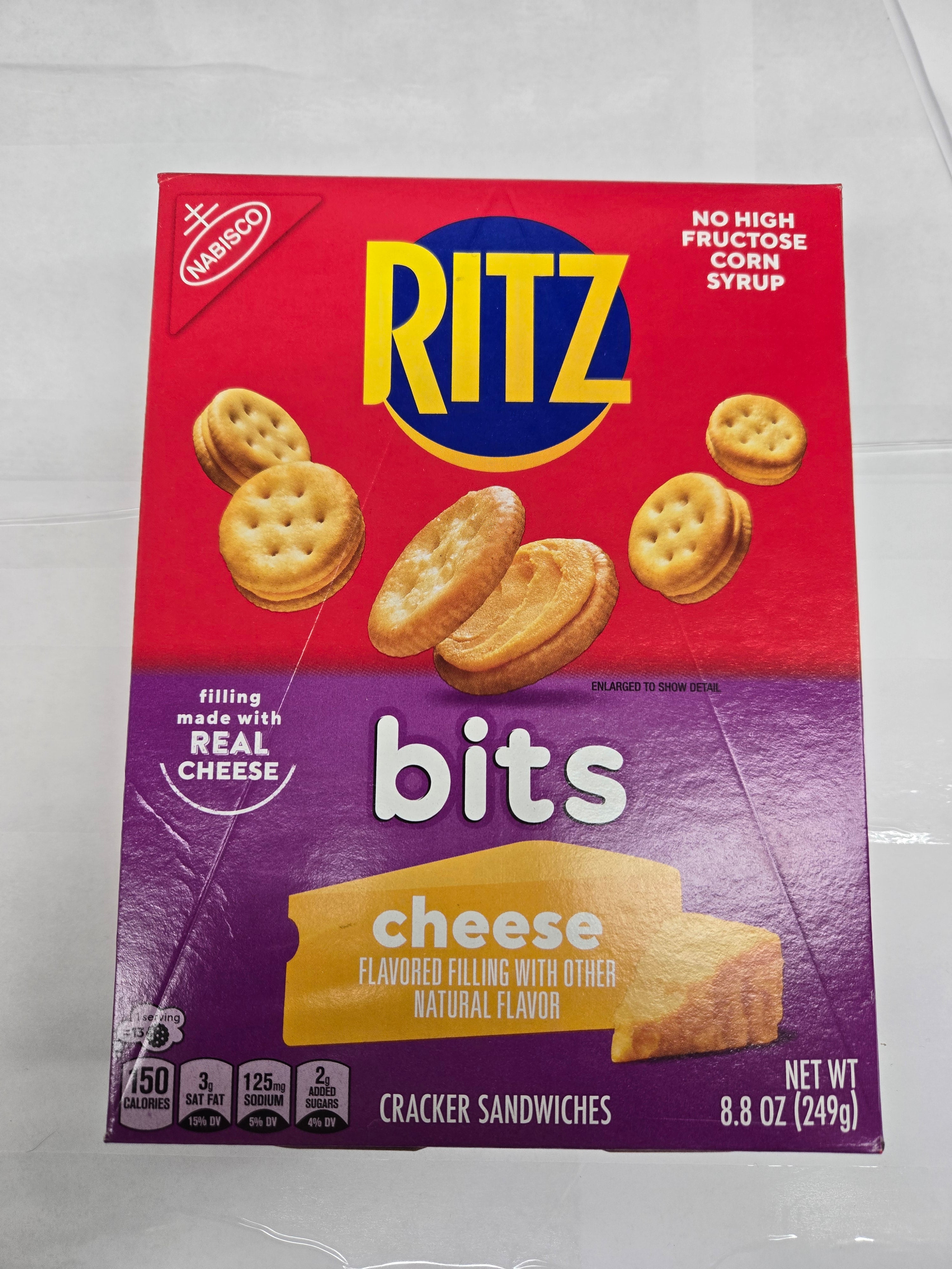 RITZ Bits Cheese Sandwich Crackers, 8.8 oz nabisco – Peters Market ...