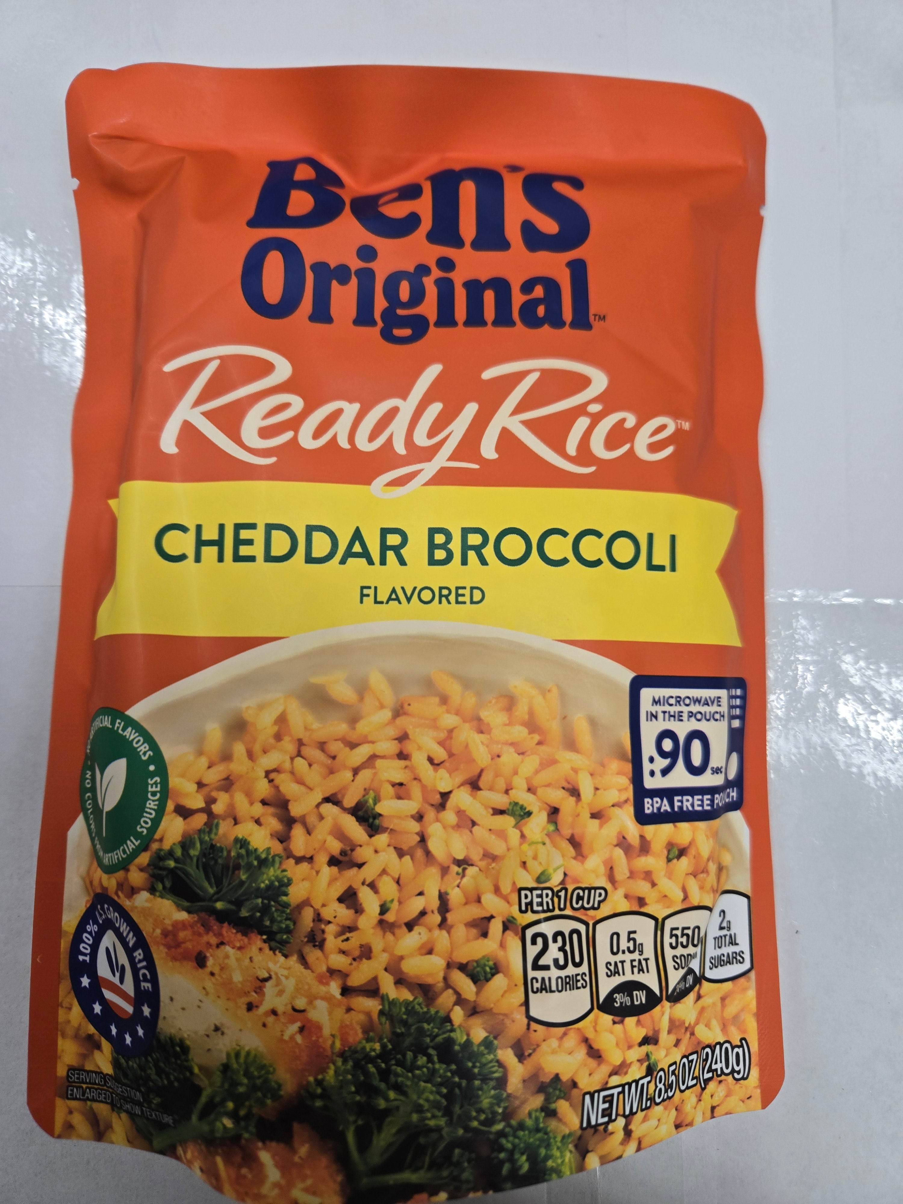 Ben's Original Ready Rice Cheddar Broccoli – Peters Market Inmate ...