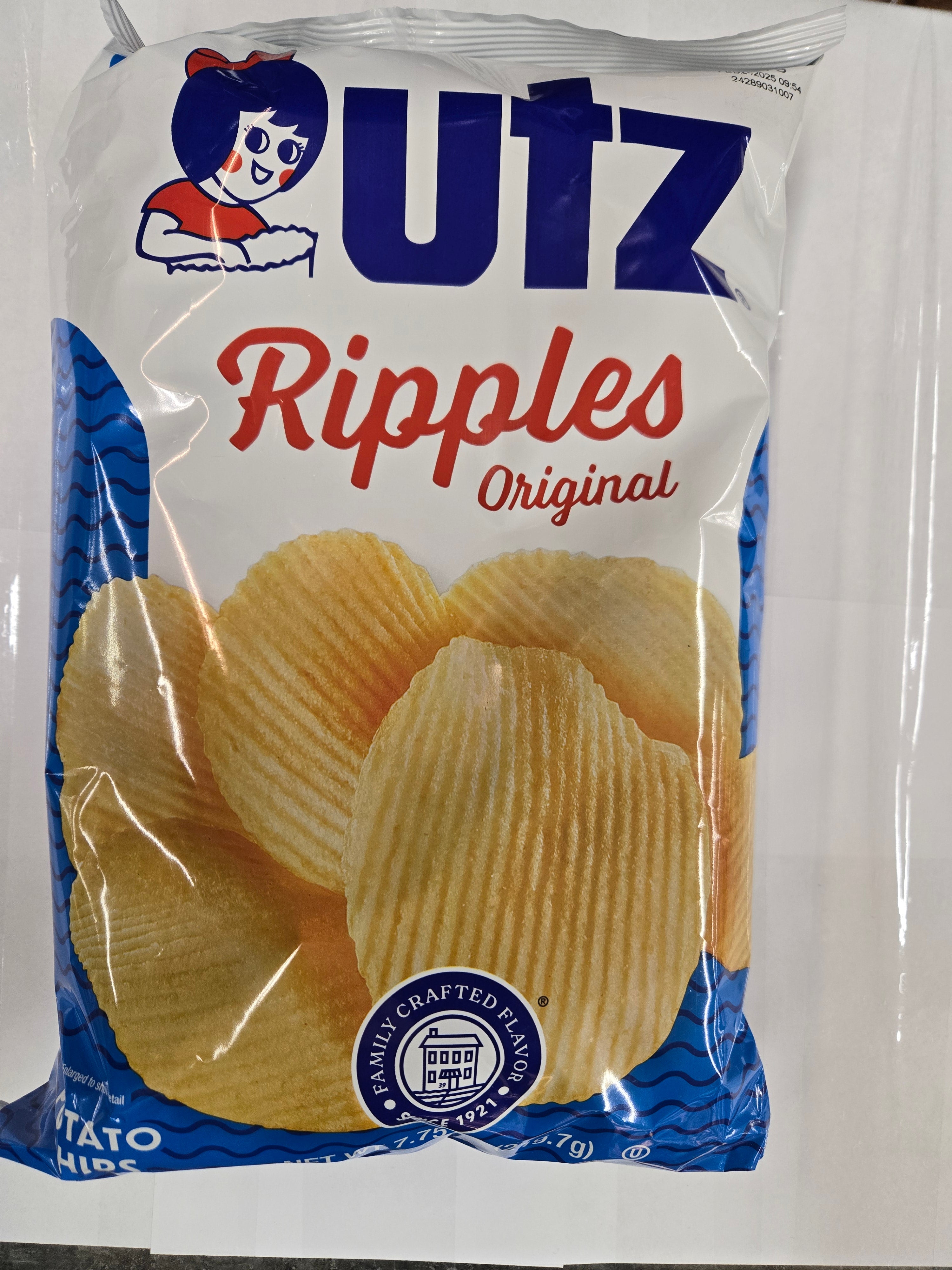 Utz Ripples Original Potato Chips – Peters Market Inmate Delivery Services