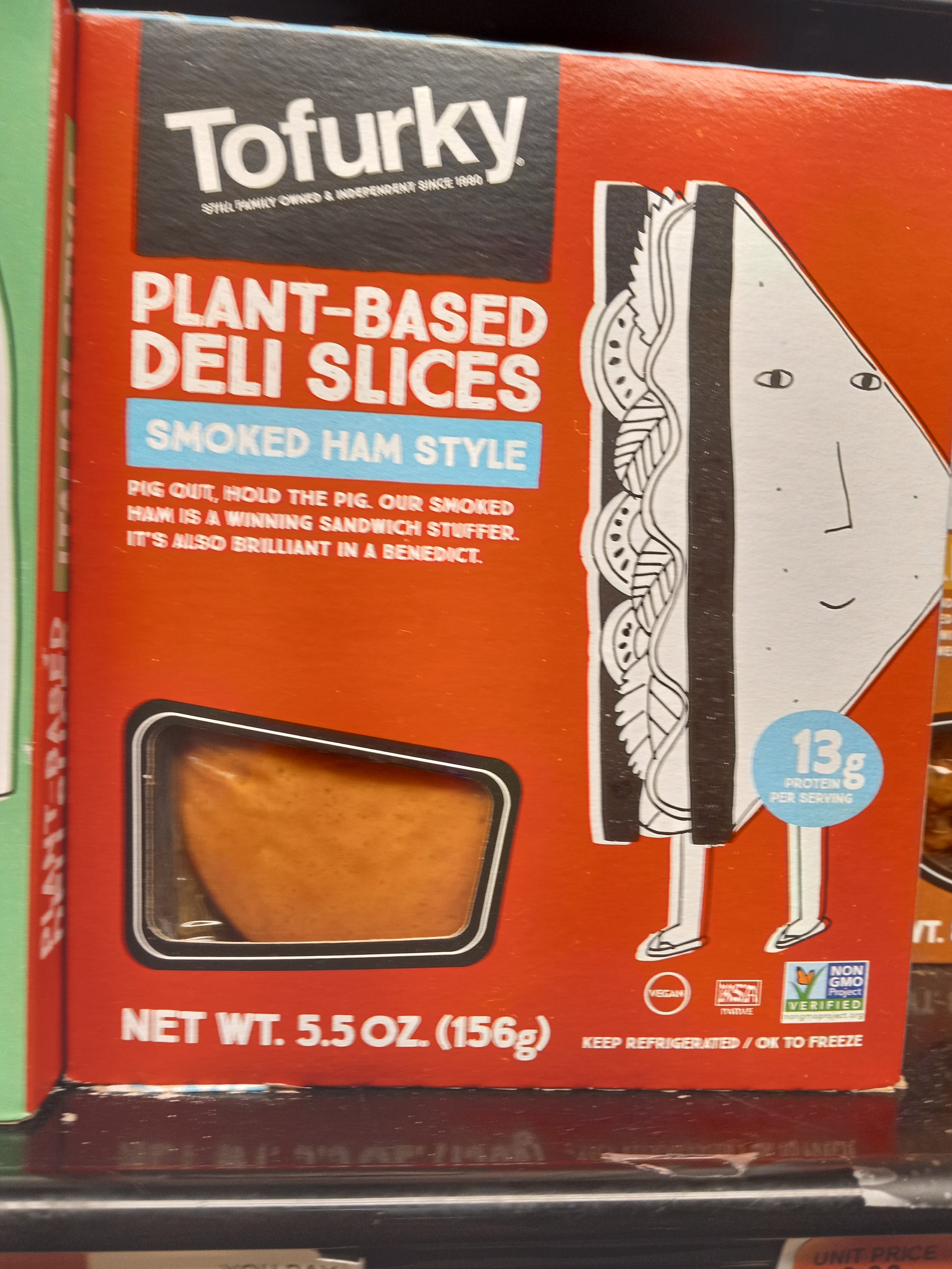 Tofurky plant based deli slices smoked ham style – Peters Market Inmate ...